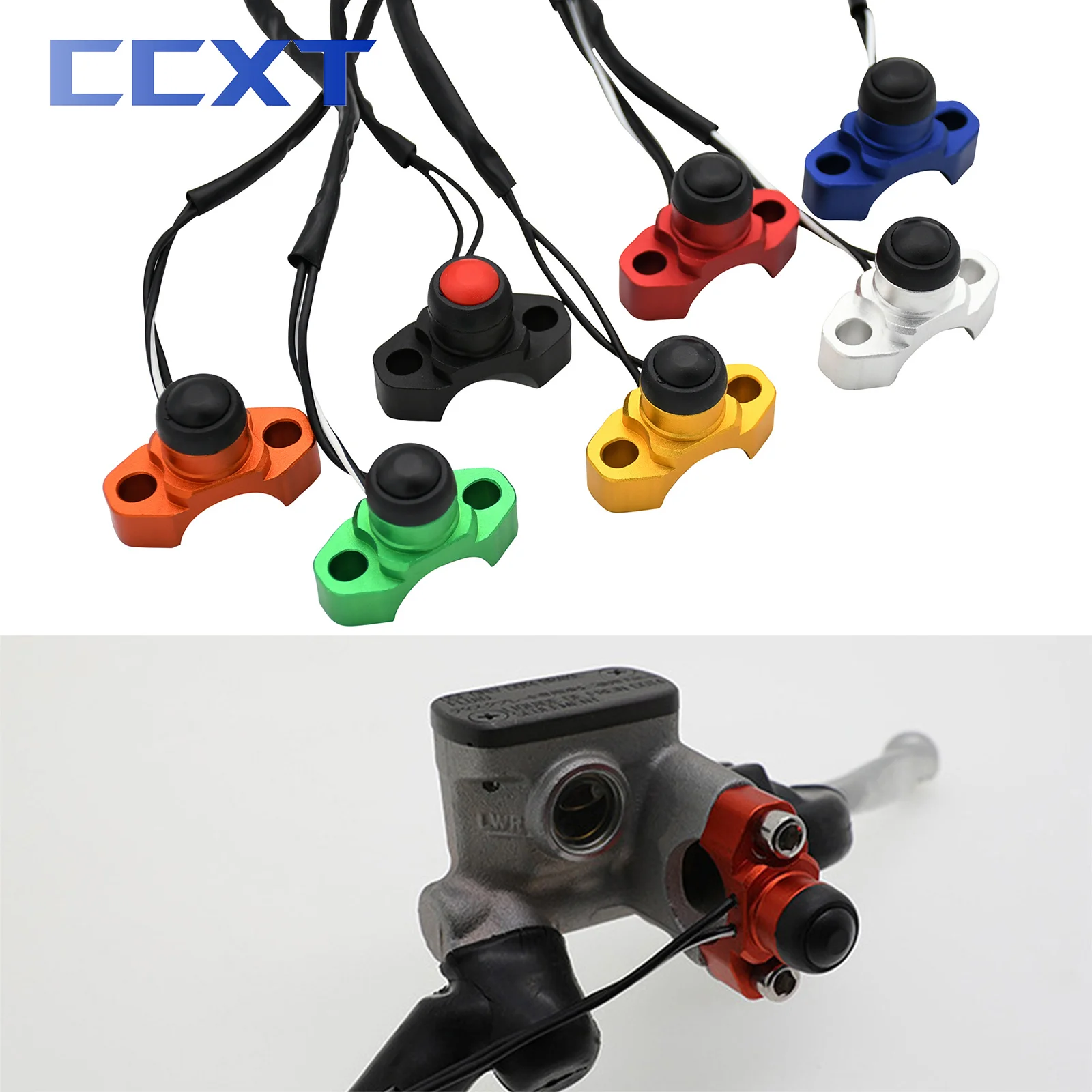 CNC-Aluminum-Billet-Universal-Engine-Stop-Start-Kill-Switch-Button-For ...