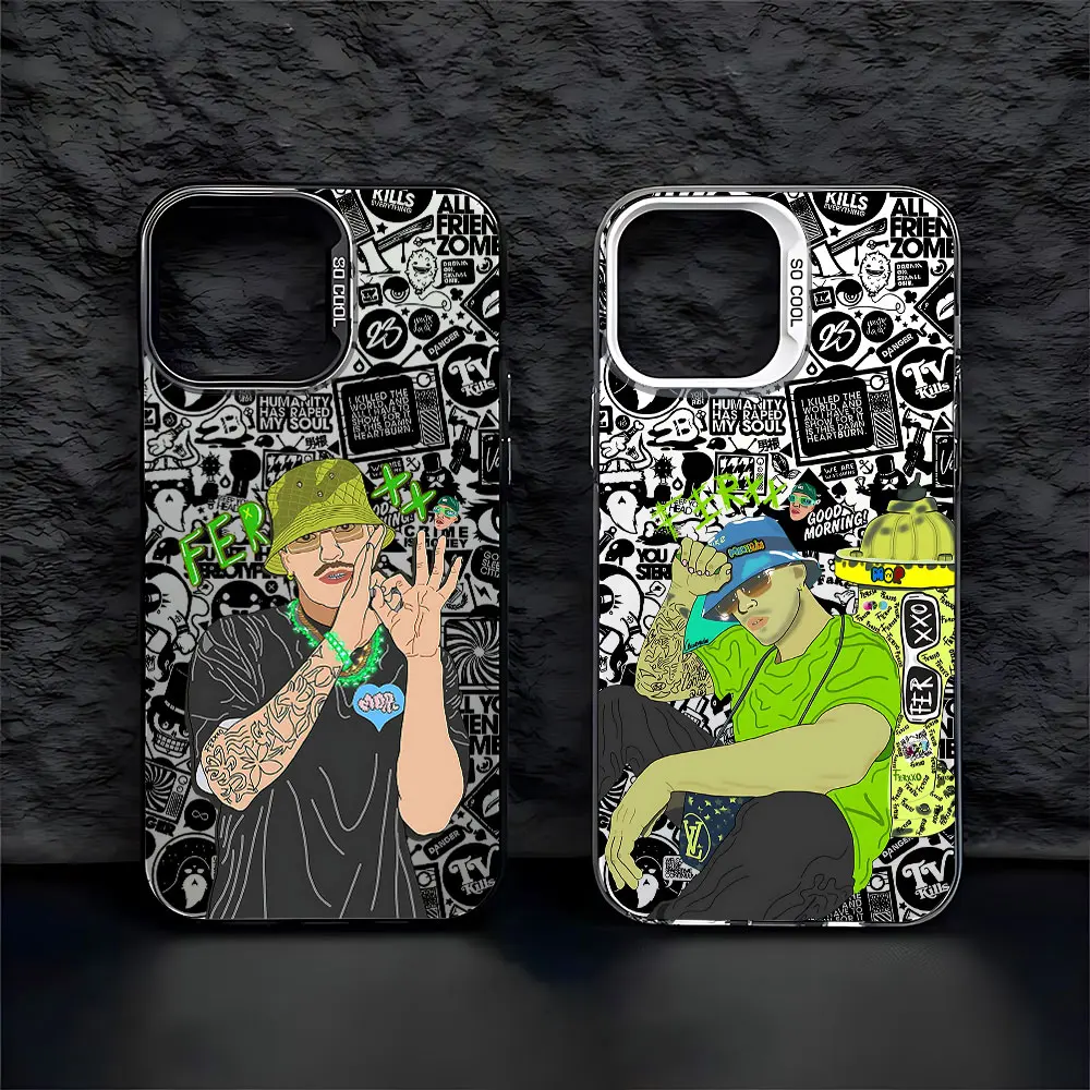 Feid Nitro Jam Ferxxo Matte Phone Case - Sleek and Stylish Back Cover ...