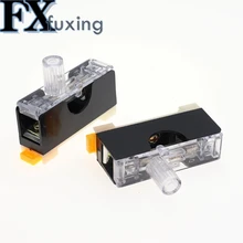 2pcs FS-101 Lamp Fuse Holder Single Guide Fuse Box FS10 6X30 Built-in ...