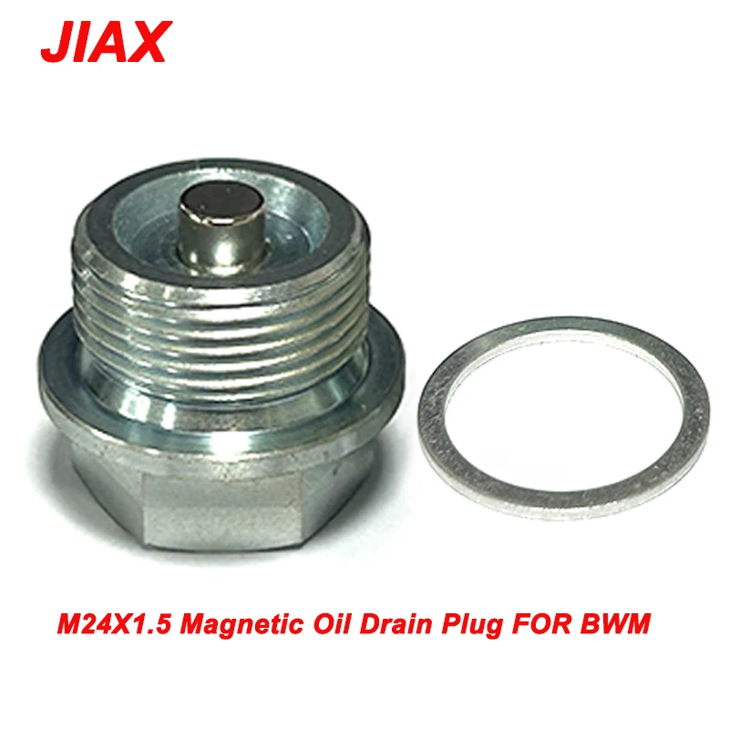 M24X1.5 Steel Engine Magnetic Oil Drain Plug with Neodymium Magnet for ...