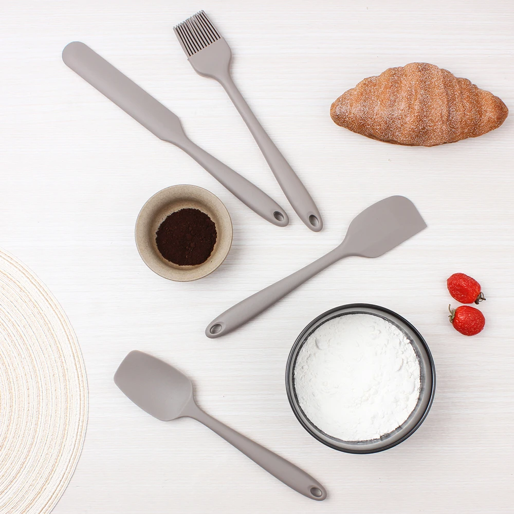 Mini-Baking-Seamless-Silicone-Spatula-Set-Kitchen-Mixing-Utensils ...