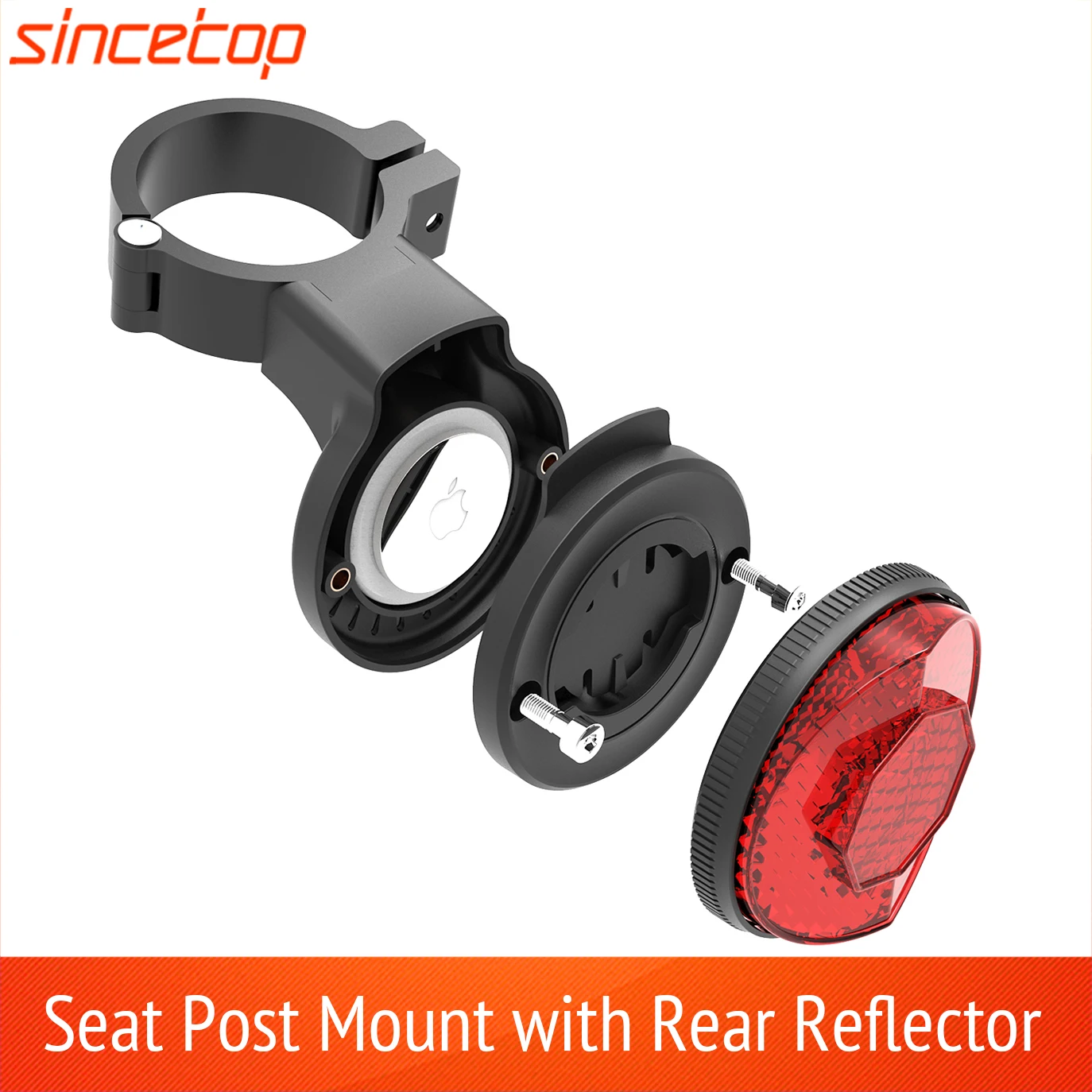 Bike-Seat-Post-Mount-Mountain-Bicycle-Rear-Reflector-holder-for-AirTag-Compatible-with-Garmin ...