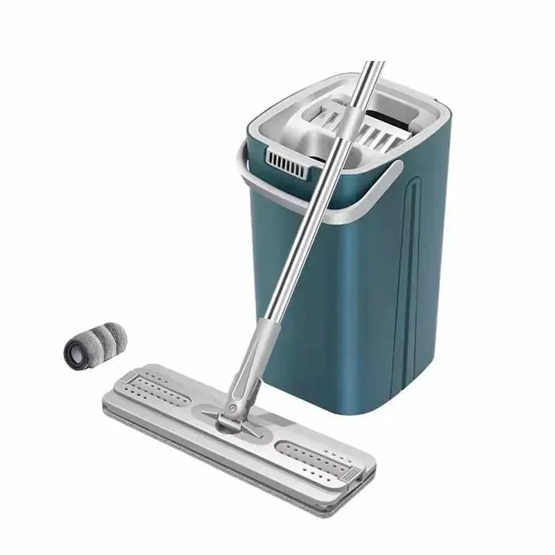 Floor-Mops-with-Bucket-Thickened-Wet-and-Dry-Lazy-Flat-Mop-Flat-Squeeze ...