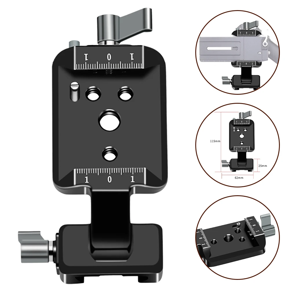 NATO-Rail-Clamp-Mounting-Plate-Cold-Shoe-1-4-3-8-Vertical-Adapter ...