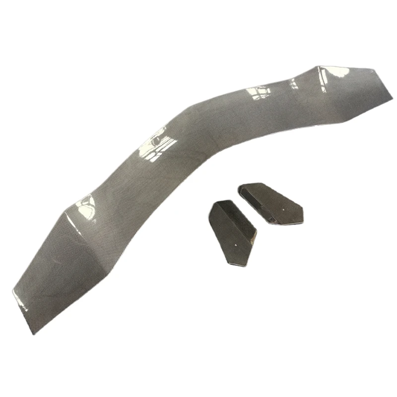 MSY style dry carbon fiber rear spoiler tail wing top stabilizer for ...