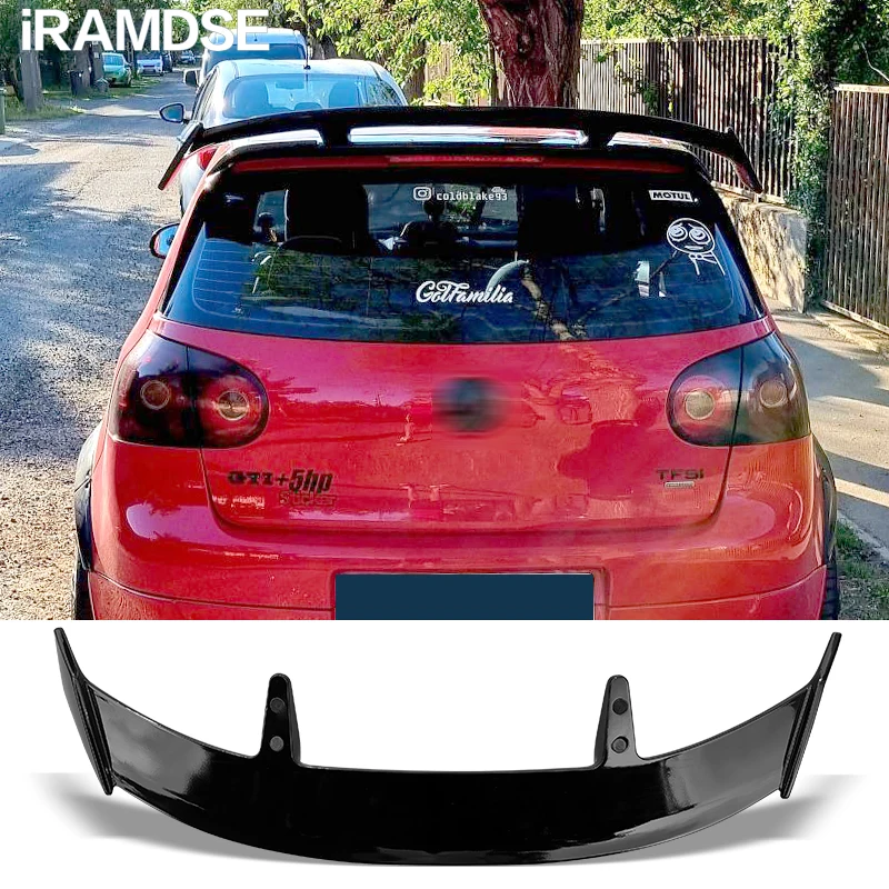 Trunk Universal Spoiler Forged Texture Type Te Car Rear Trunk Wing Abs ...