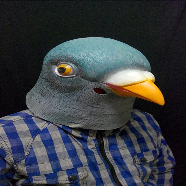 Pigeon Head Mask