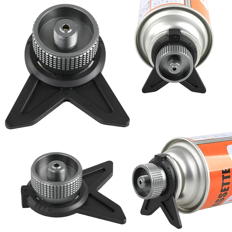 Butane-Adapter-with-Bracket-Gas-Cartridge-Head-Conversion-Adapter-Input ...