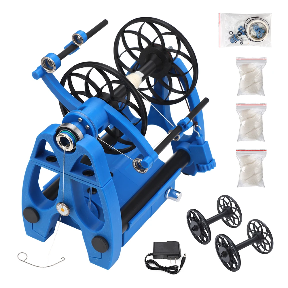 12V Mini Electric Wool Yarn Winding Machine - Carbon Flywheel Arm ...