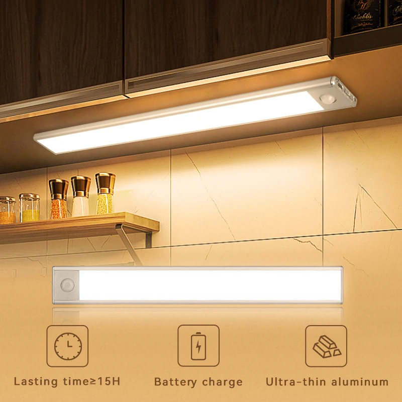 Smart-Sensor-Light-Closet-Lamp-Wireless-Led-Light-For-Kitchen-Under ...