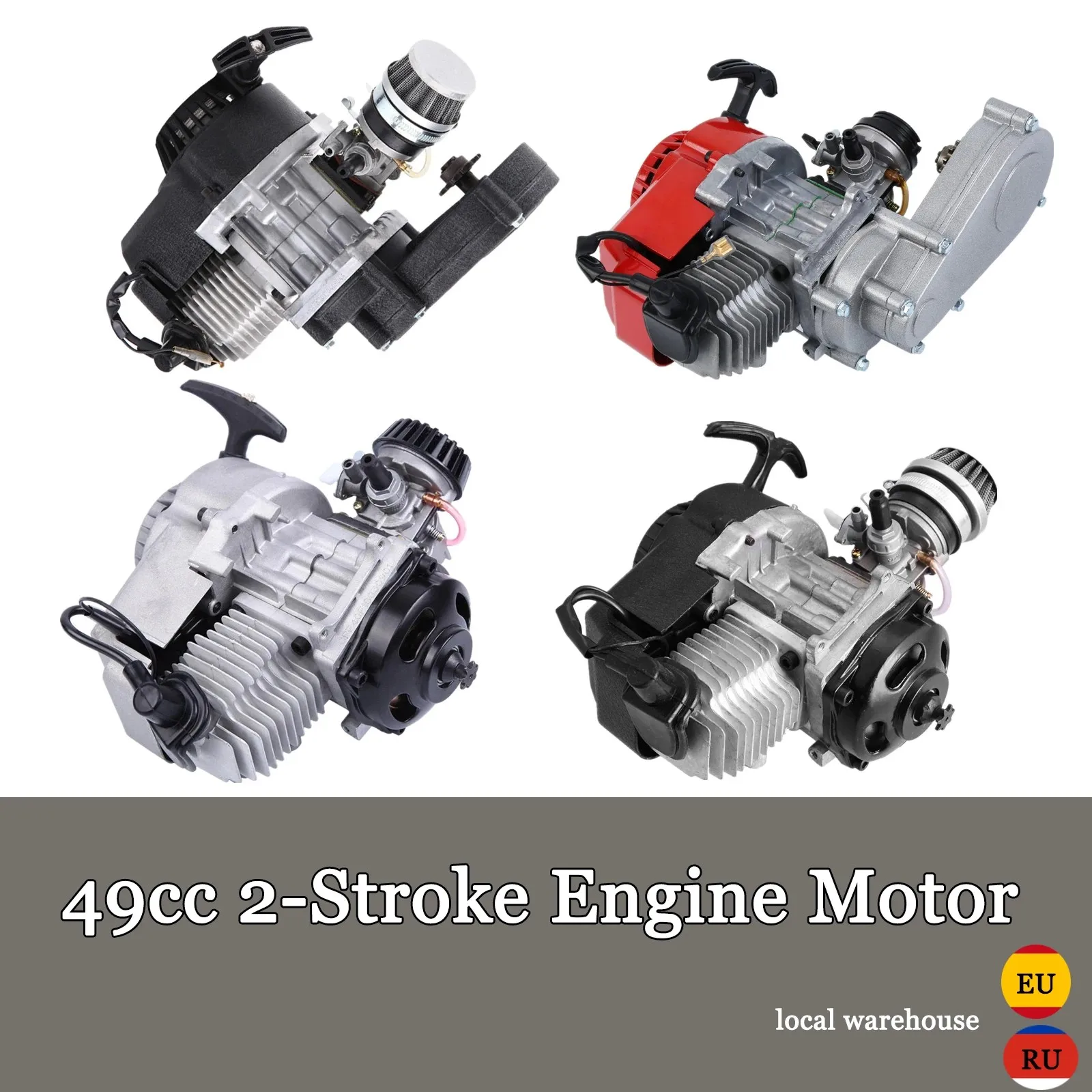 Samger-49cc-2-Stroke-Pocket-Bike-Engine-Motorcycle-Engine-Motor-Air ...