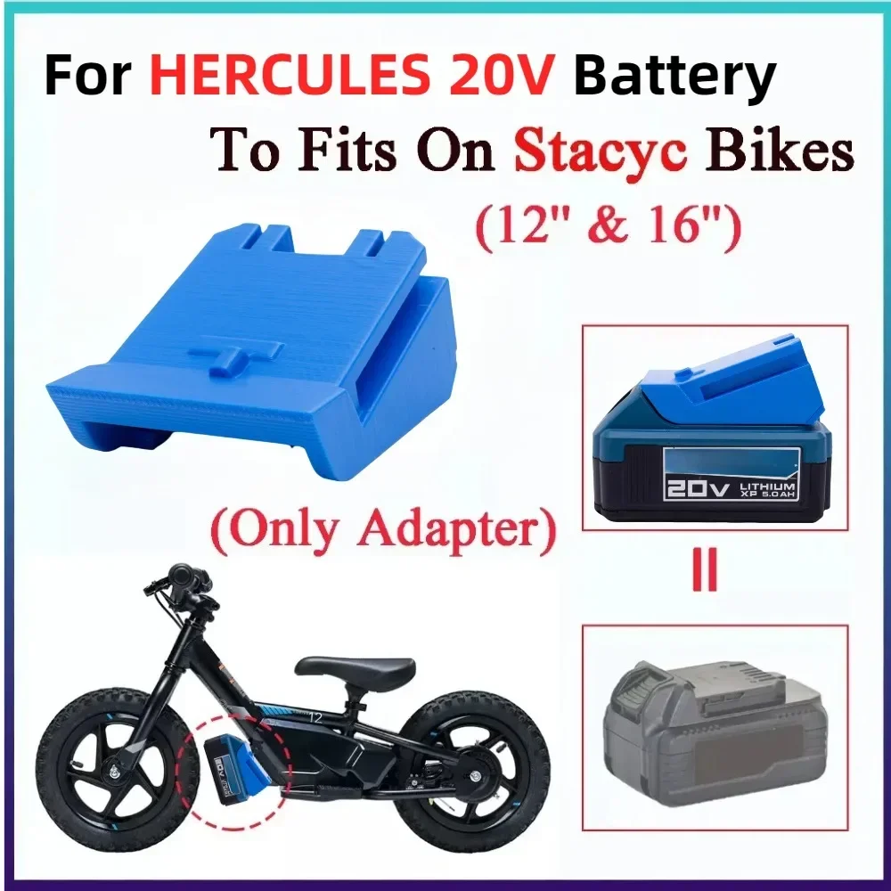 1x-Adapter-Converter-for-HERCULES-20V-Li-ion-Battery-TO-Fits-on-Stacyc ...