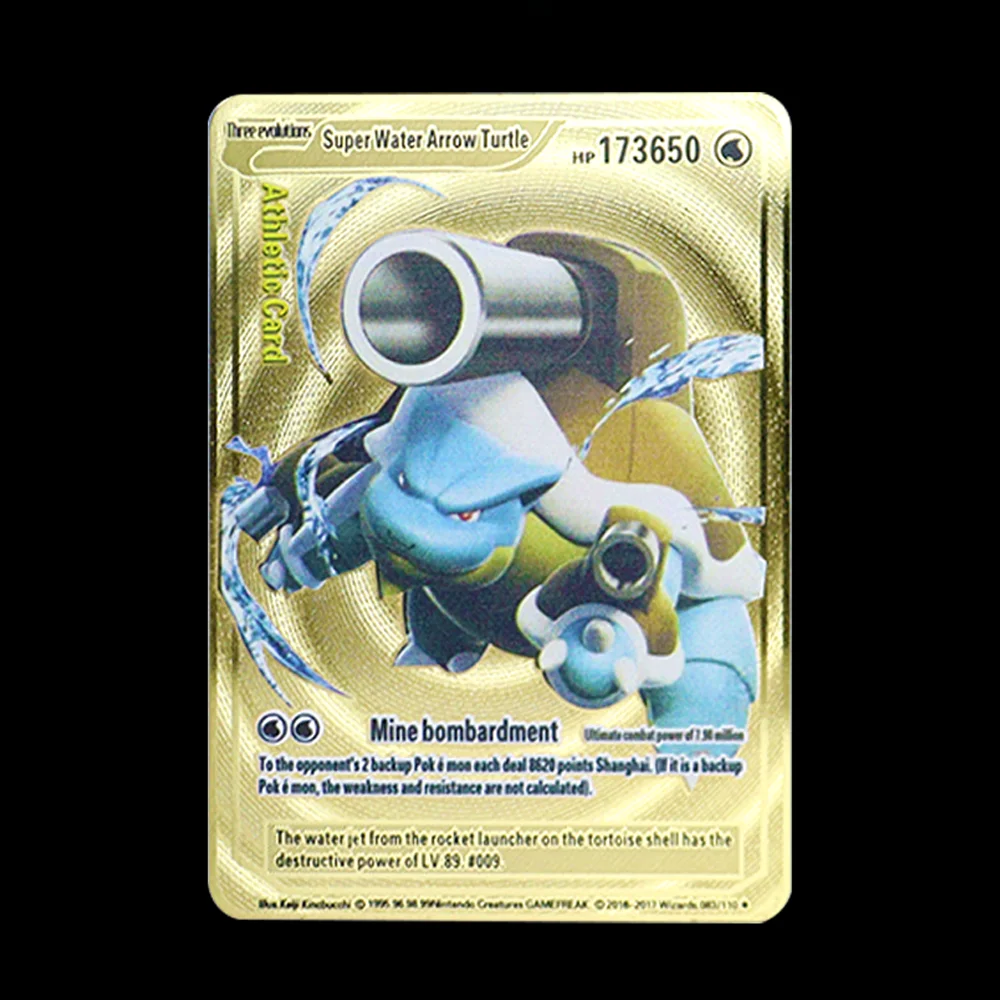 Mine Turtle Pokemon Card