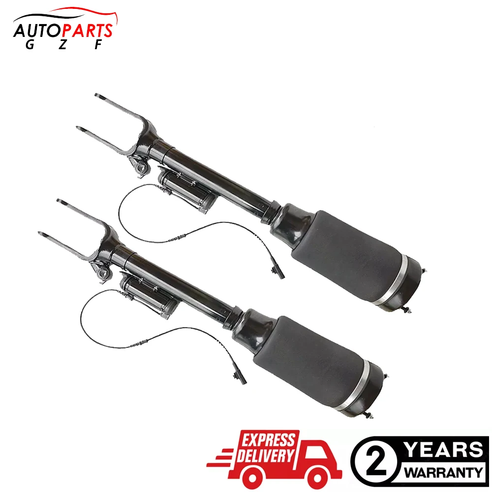 Pair-Front-Left-Right-Air-Suspension-Shock-Absorber-For-Mercedes-W164 ...