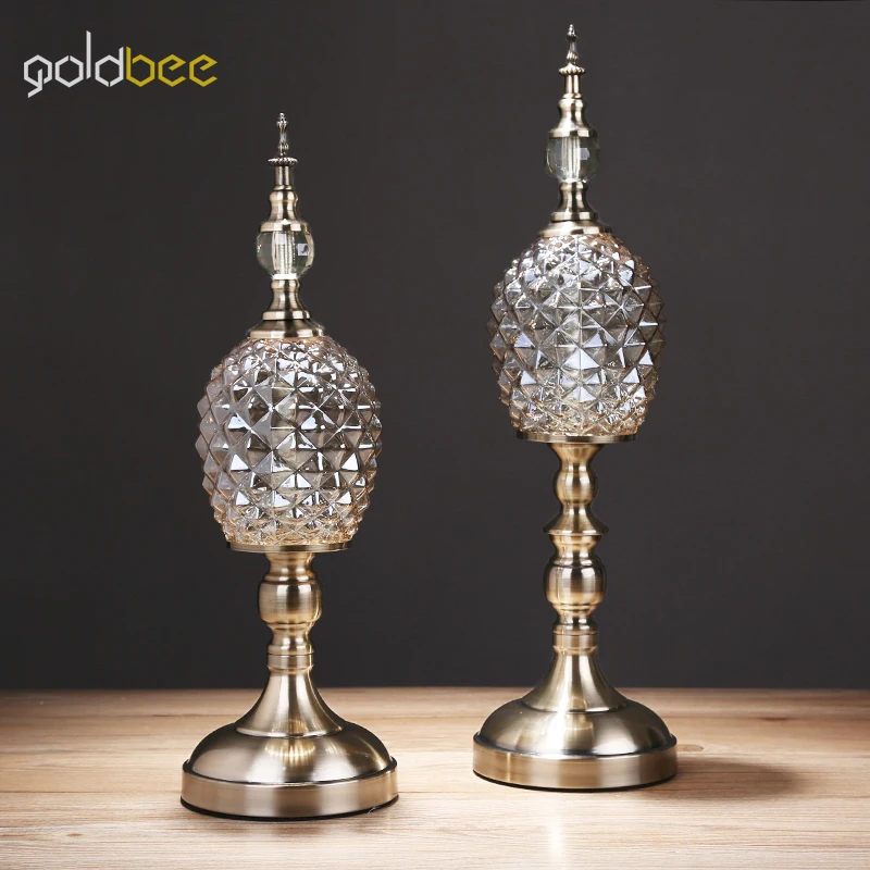 European-light-luxury-high-end-crystal-glass-jar-ornaments-creative ...