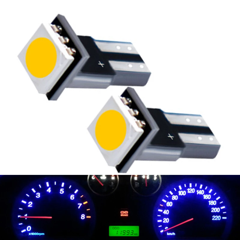 100pcs-Car-LED-T5-Instrument-Dashboard-Indicator-Light-Auto-Interior ...