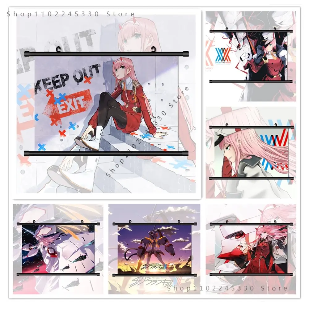 Anime-Darling-in-the-FranXX-Zero-Two-Canvas-Painting-Posters-And-Prints ...