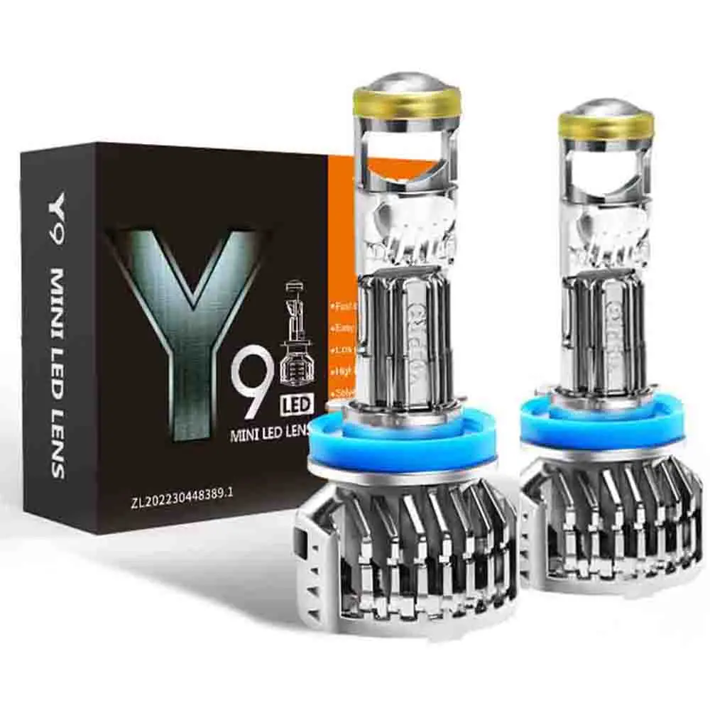 Mini-H7-LED-Bulb-Projector-Lens-H11-LED-H8-H9-9005-HB3-9006-HB4-120W ...