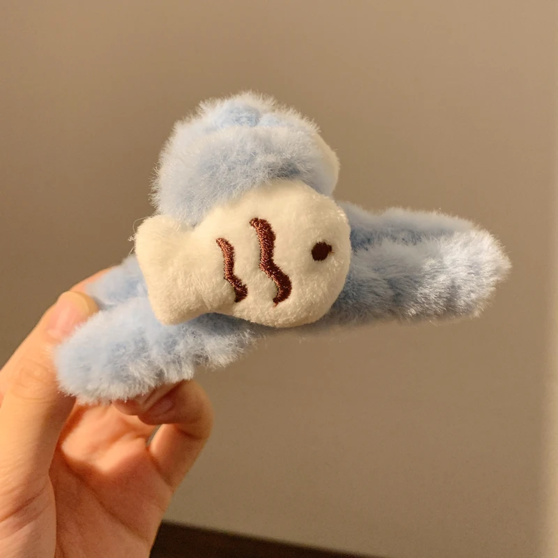 Hairpin-Easy-To-Carry-Soft-Grip-Lovely-Hair-Accessories-Small-Fish ...