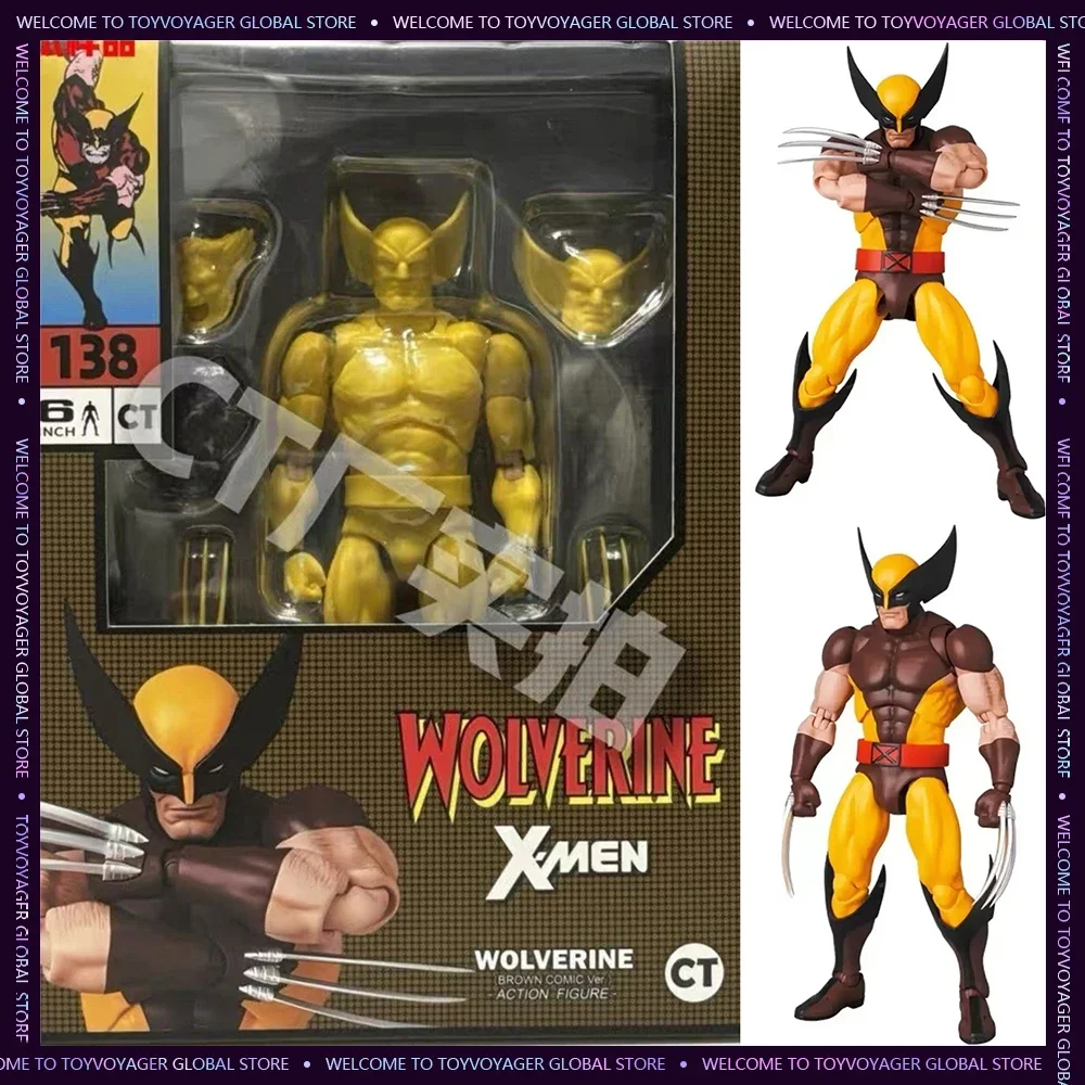 New-Ct-Toys-Wolverine-Action-Figure-Mafex-138-Anime-Figurine-Deadpool ...