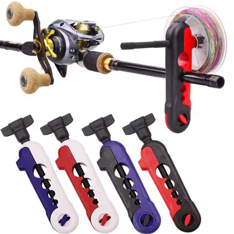 WEIHE Portable Universal Fishing Line Spooler Adjustable for Various ...