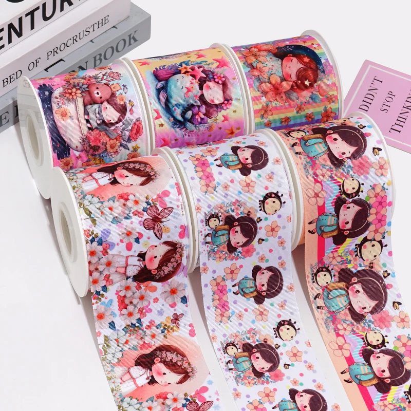 Grosgrain-ribbon-for-crafts-5yards-printed-grosgrain-ribbon-for-hair ...