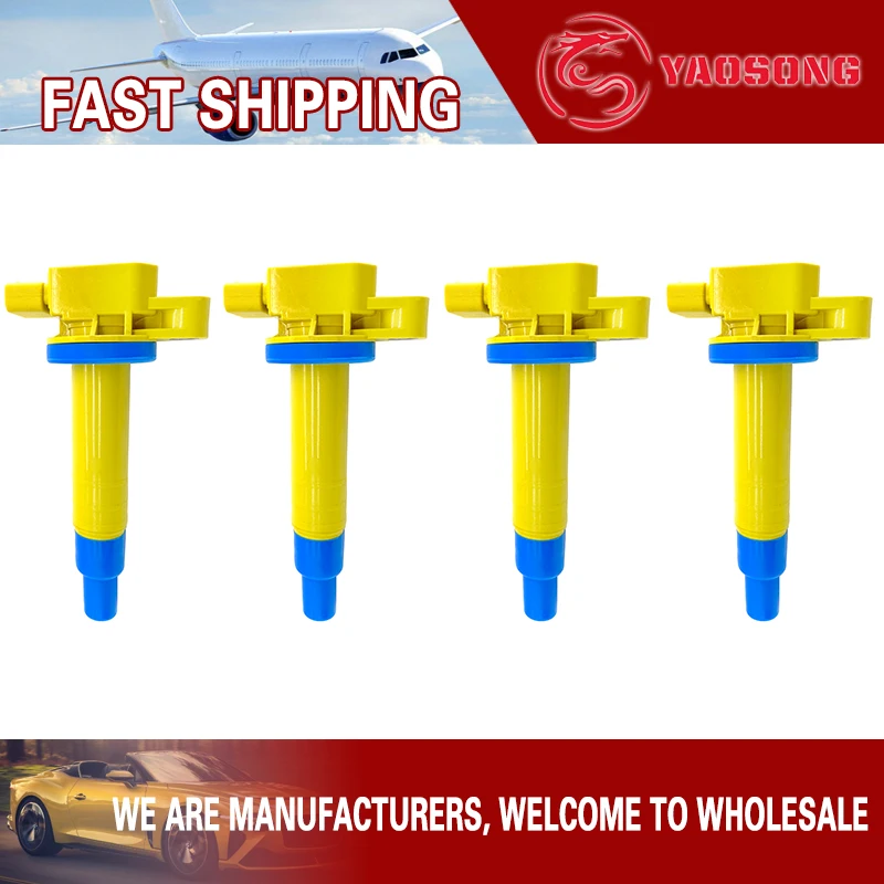 4pcs-Ignition-coil-packs-Fit-2000-2008-FOR-Toyota-Scion-ECHO-PRIUS ...