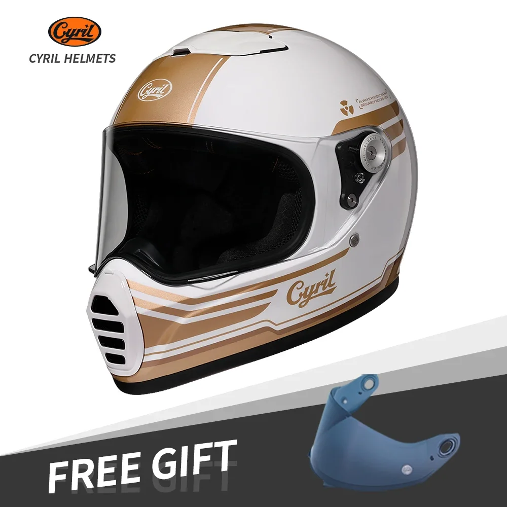 Cyril-Fashoin-tam-y-z-Moto-Casco-serin-nefes-g-venlik-Dot-Ece ...