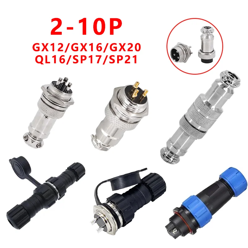 GX16-GX12-GX20-Male-Female-SP17-SP21-QL16-Circular-Docking-type ...