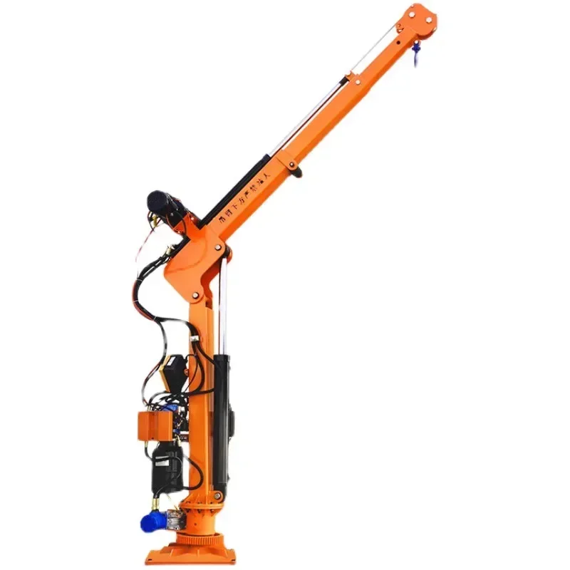 Fully electric 12V hydraulic vehicle mounted crane 220 mobile small ...