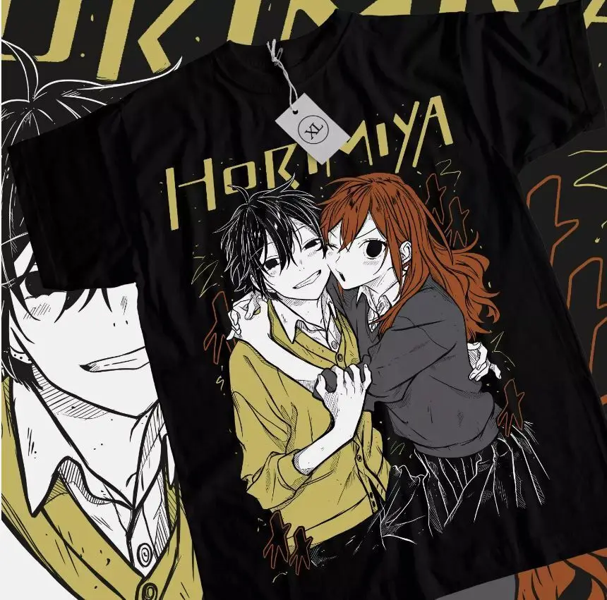 Hori-san-to-Miyamura-kun-T-shirt-Kawaii-Japanese-Anime-Horimiya-Shirt ...