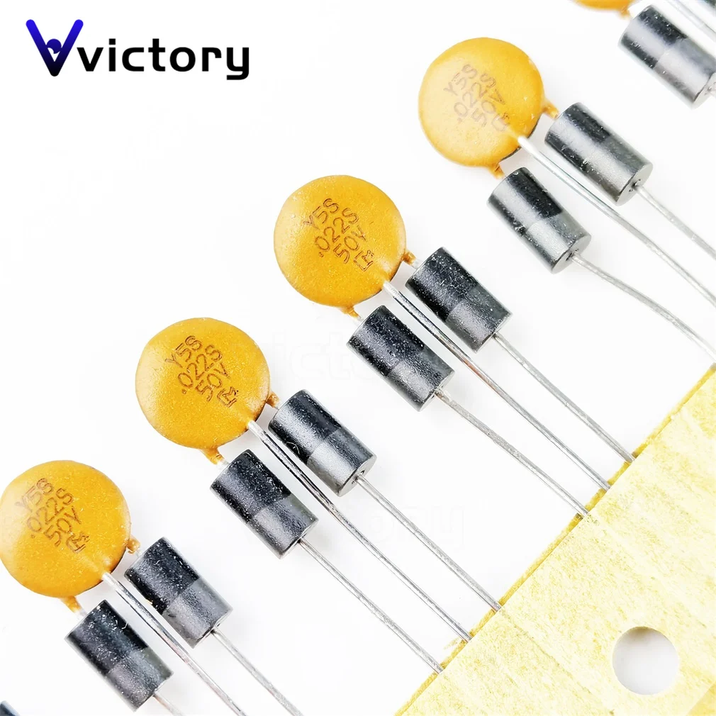 5PCS Squelch EMI Three Terminal Filter Capacitor Y5S .022S 50V DST310 ...