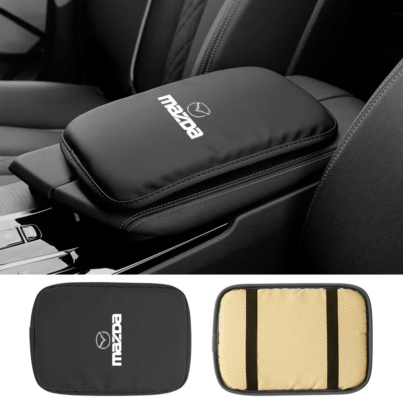 Car Logo Armrest Mat Center Console Arm Rest Protection Cushion For ...