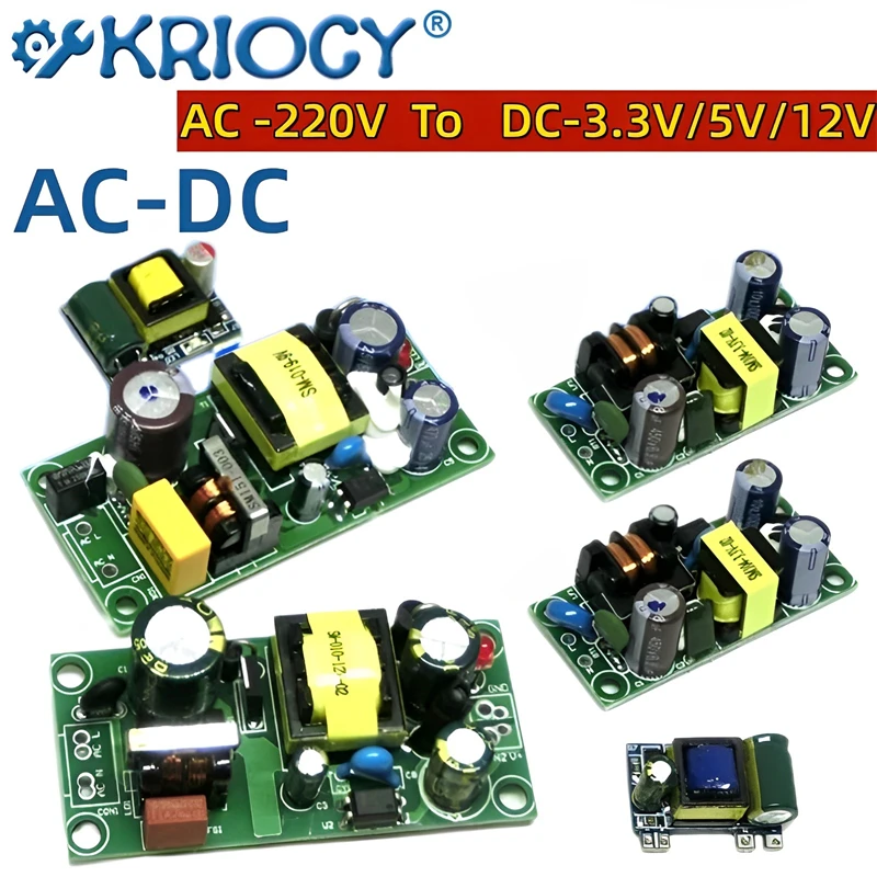 AC-DC-convertitore-Buck-di-precisione-3-3V-5V-12V-AC-220v-a-5v-DC ...