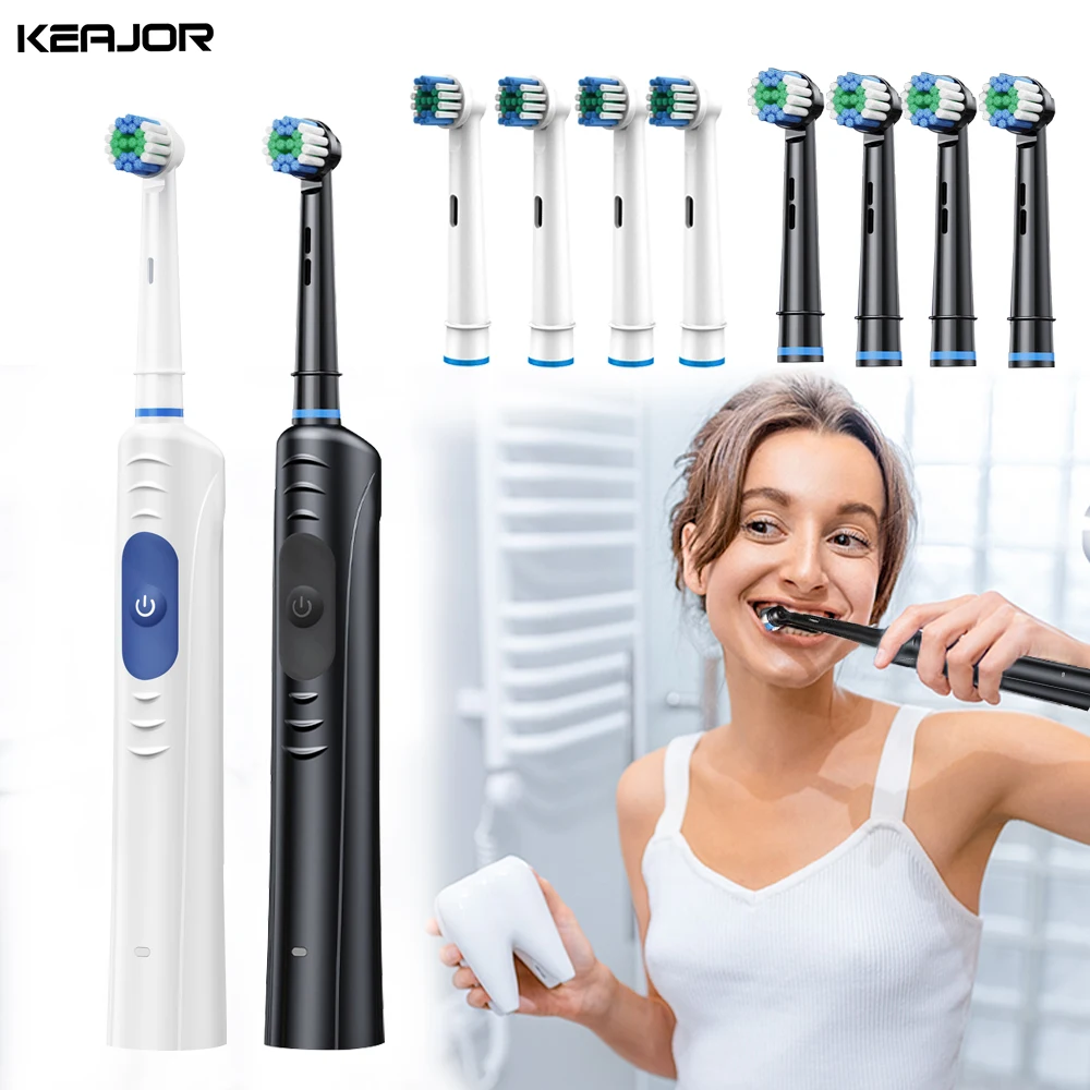 Rotating-Electric-Toothbrush-For-Adult-Dental-Teeth-Brushes-Deep-Clean ...