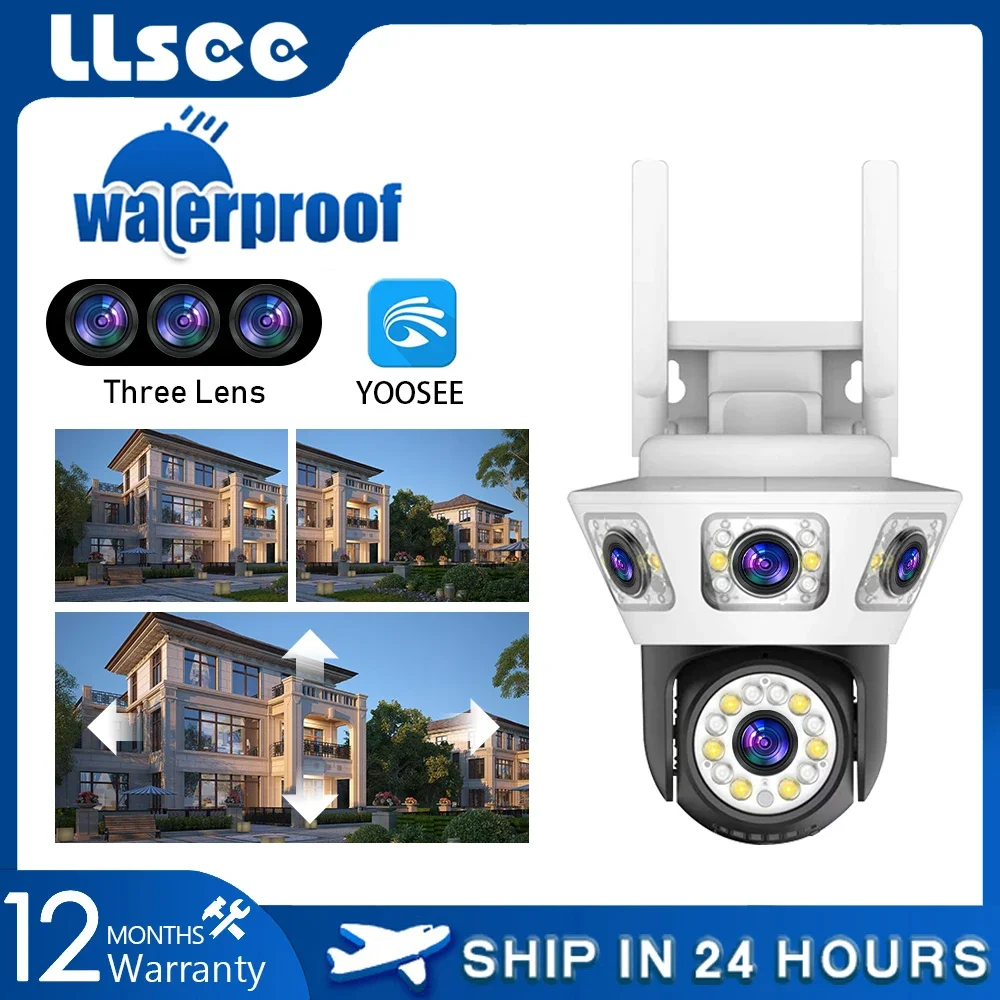 LLSEE-4K-3-lens-3-screen-12MP-WIFI-wireless-closed-circuit-television ...