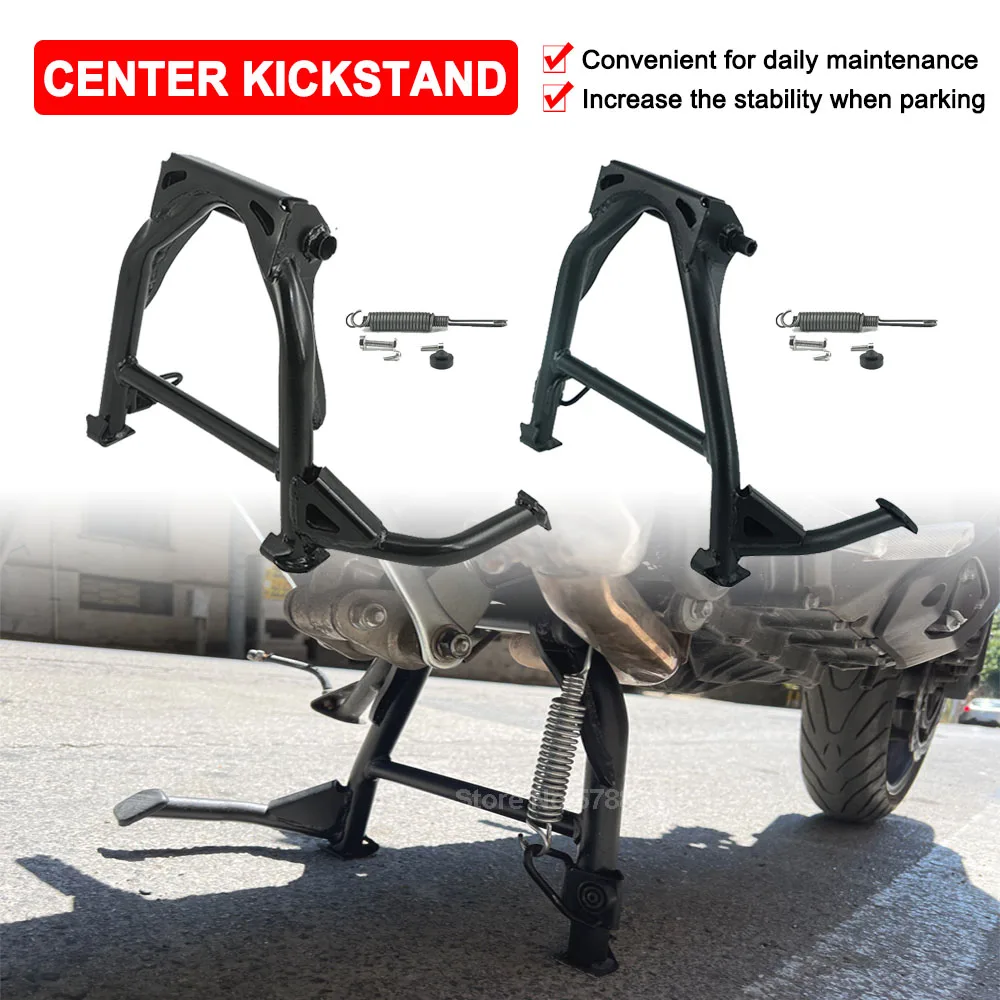 Motorcycle-Center-Kickstand-Parking-Stand-Support-Bracket-For-Honda ...