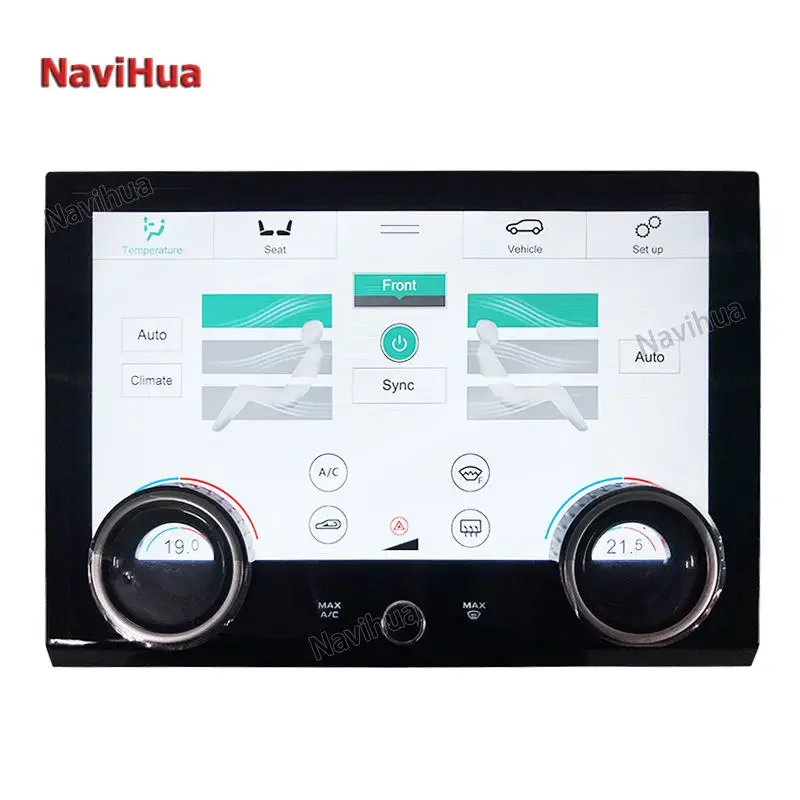 Latest Design Multilingual Car AC Conditioning Panel Upgrade Big LCD ...