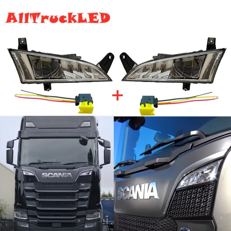 1Pair-LH-RH-Fog-Panel-Lights-for-Scania-truck-R650-S730-S500-For-Scania ...