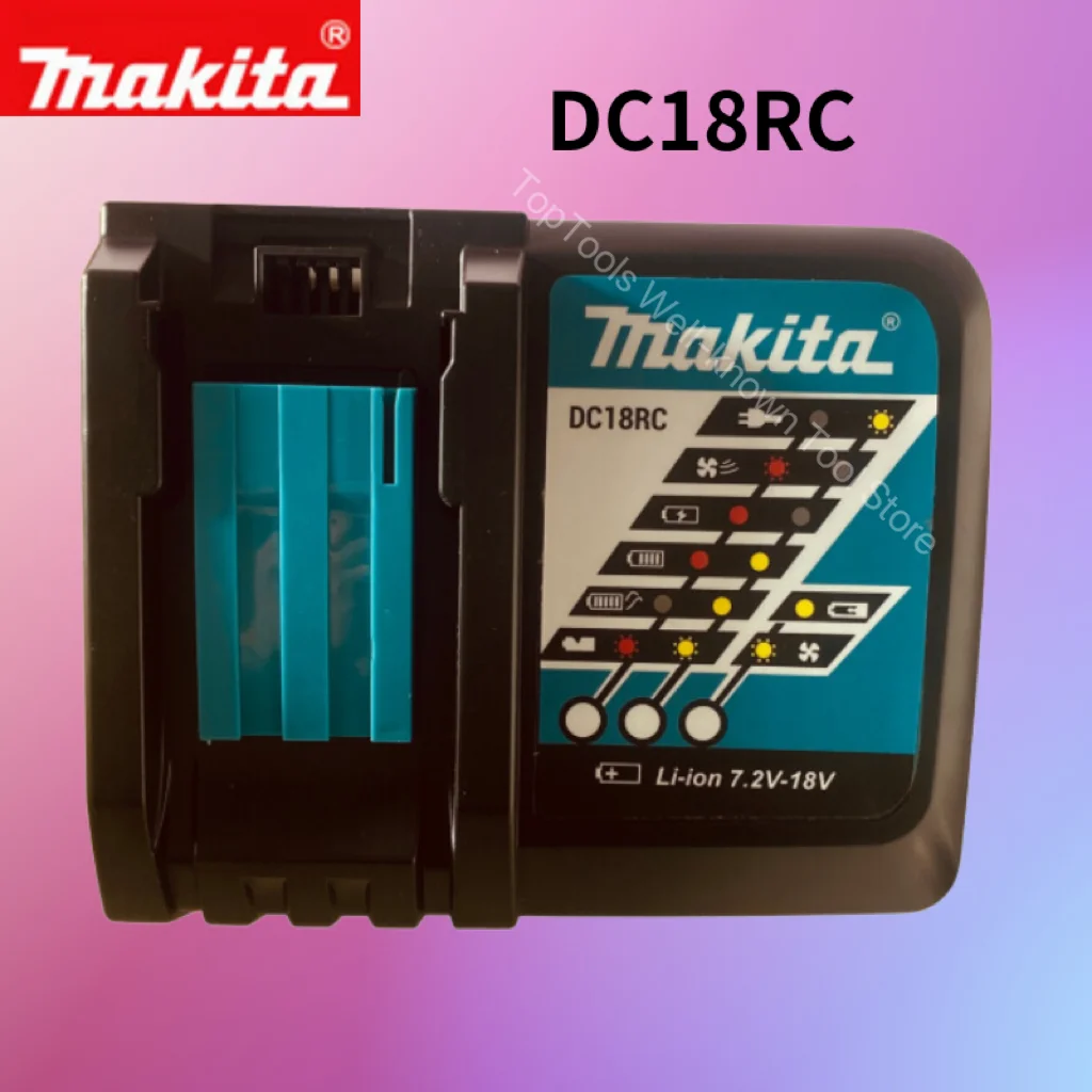 Makita-Yakee-DC18RC-Li-ion-Battery-Charger-ForElectric-Power-DC18Rct-3A ...