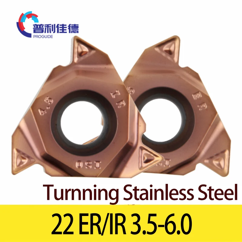 10-Pieces-22-ER-IR-Indexable-Internal-Carbide-External-Threading ...