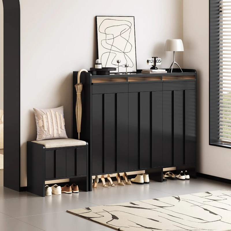 Shoe-shelf rack outdoor entrance hall shoemaker Furniture living room ...