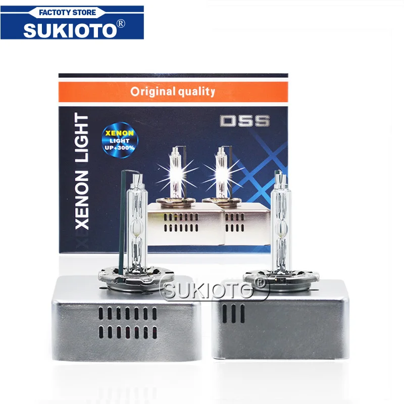 2PCS-SUKIOTO-High-Bright-55W-Xenon-D5S-Bulb-Genuine-35W-D5S-6000K-White ...