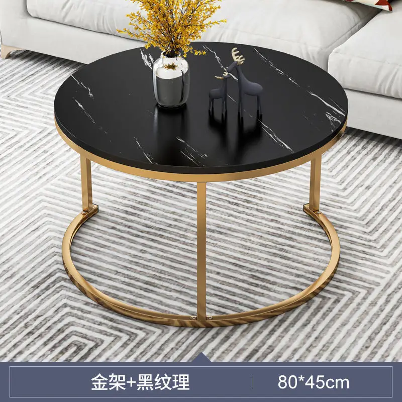 1PC-Nordic-Circular-Coffee-Table-Household-Living-Room-Side-Table ...