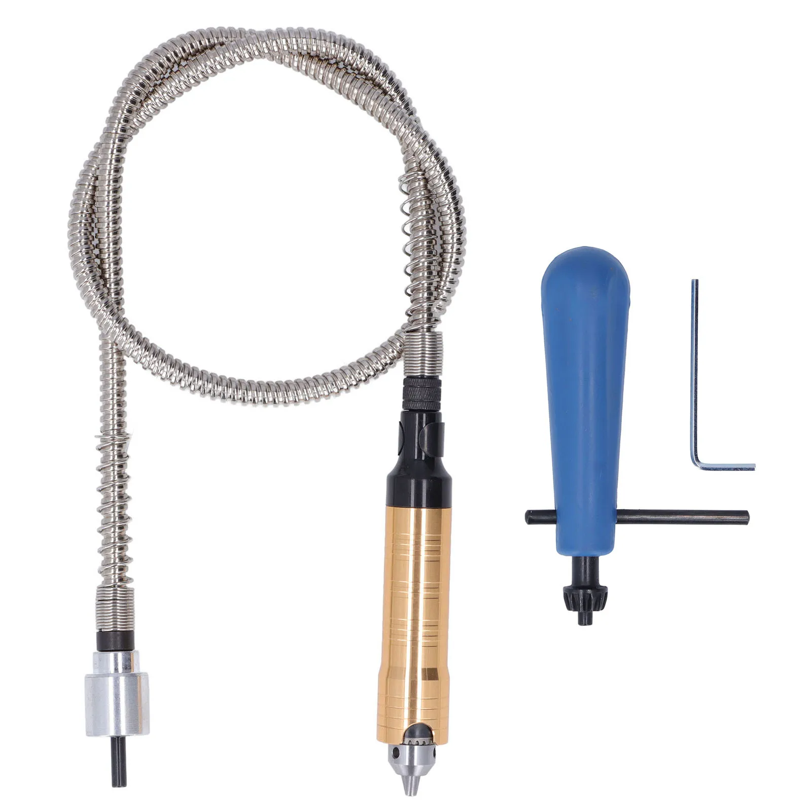 Flex-Shaft-Extension-Chuck-Key-Adapter-Flexible-Attachment-for-Electric ...