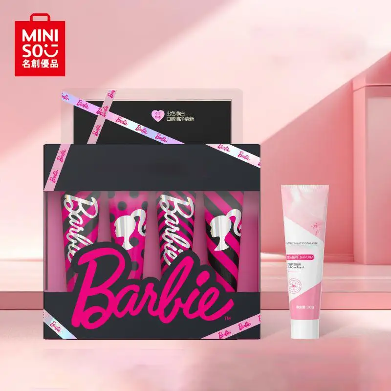 5Pcs-Kawaii-Miniso-Anime-Toothpaste-Cute-Barbie-Cartoon-Fashion ...