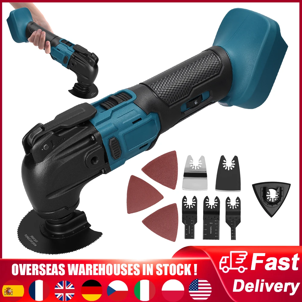 Brushless-Oscillating-Multifunction-Tool-Woodworking-6-speed-Electric ...