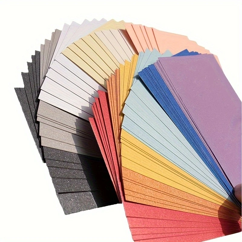 60-Sheets-A6-Shimmer-Cardboard-Metallic-Cardstock-250gsm-Double-Sided ...