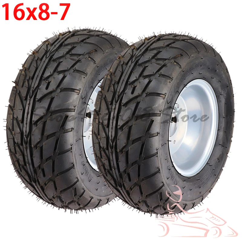 High-Quality-16x8-7-urban-Road-Tire-and-Wheel-Hub-for-125cc-110cc-Four ...