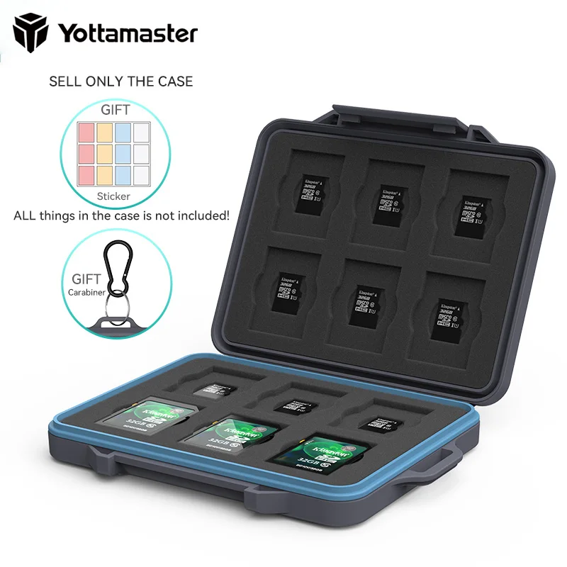 Yottamaster-B7-3-Shockproof-Memory-SD-Card-Storage-Case-Anti-static ...